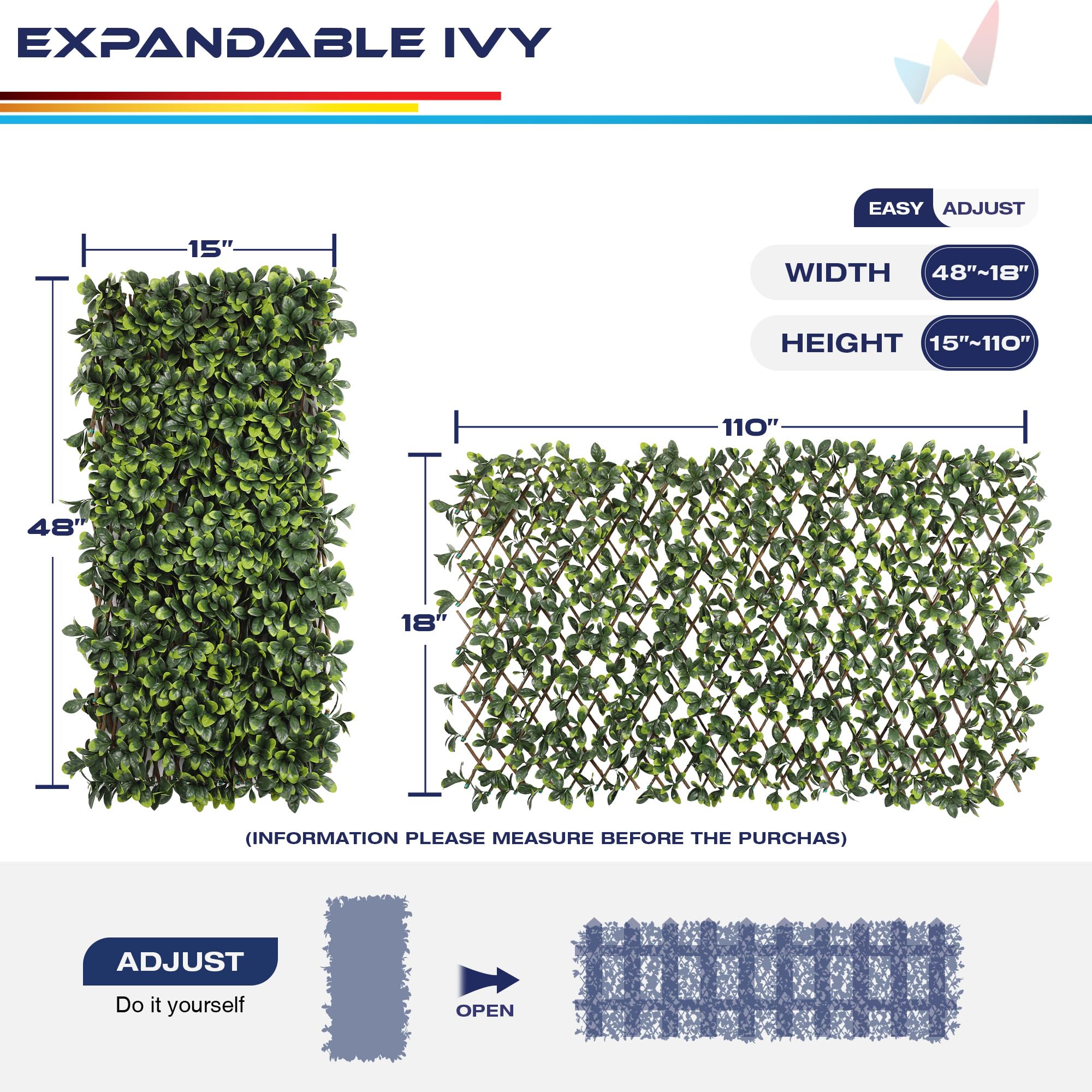 Snapklik.com : Windscreen4less Artificial Expandable Ficus Leaf Faux ...