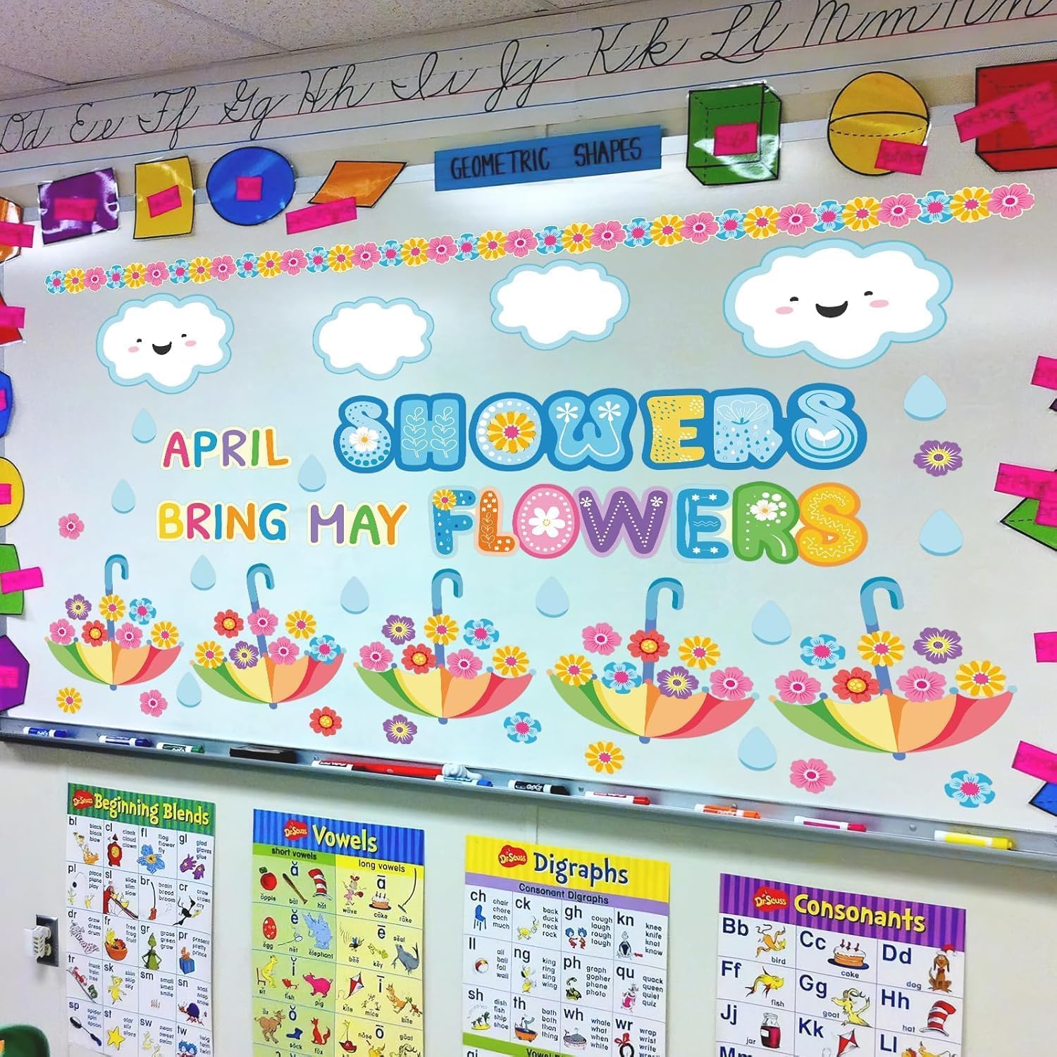 Snapklik.com : Spring Bulletin Board Decorations For Classroom - April ...