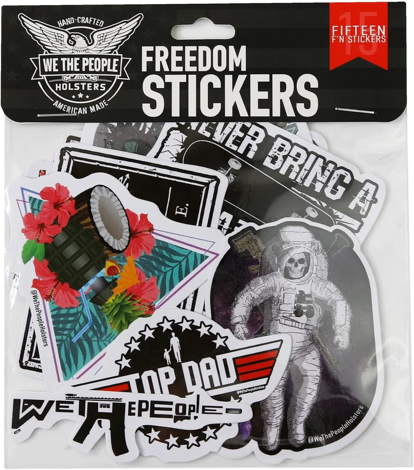 Amazon.com: We The People Holsters - Freedom Stickers - Phone Tumbler ...