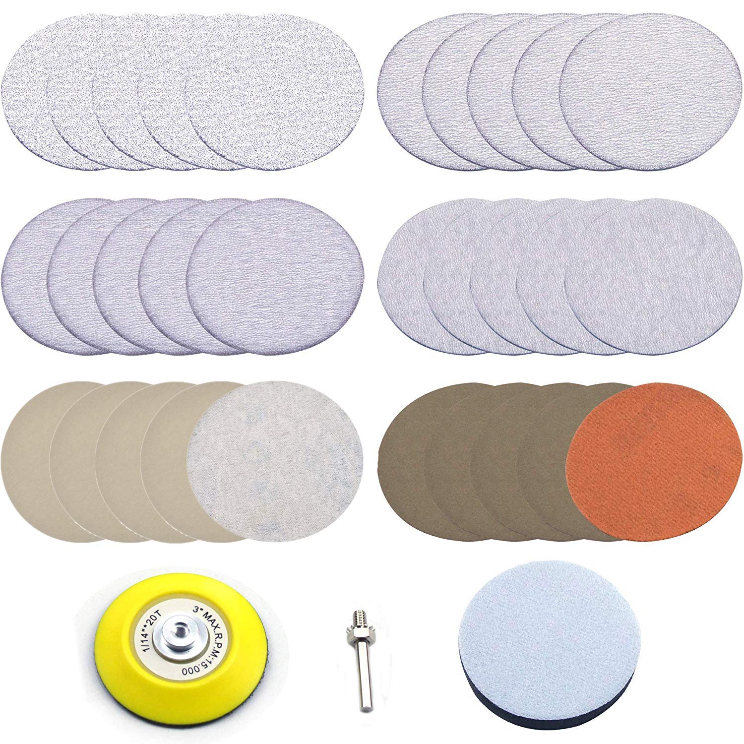 Amazon.com: 5 inch Interface pad 10mm 2 Pack : Industrial & Scientific