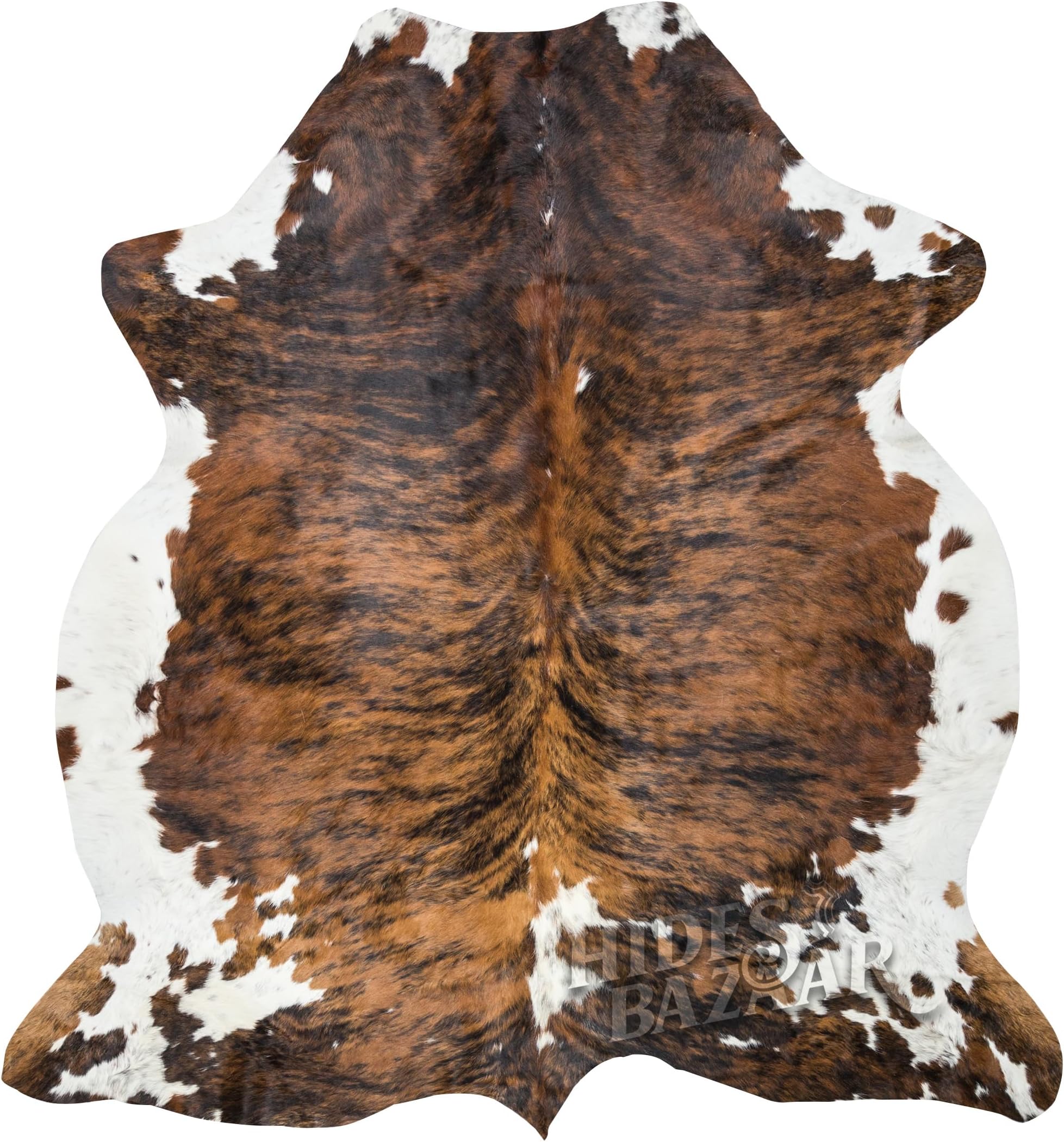 Amazon.com: NativeSkins Faux Cowhide Rug – Earthy Browns (Oversized ...