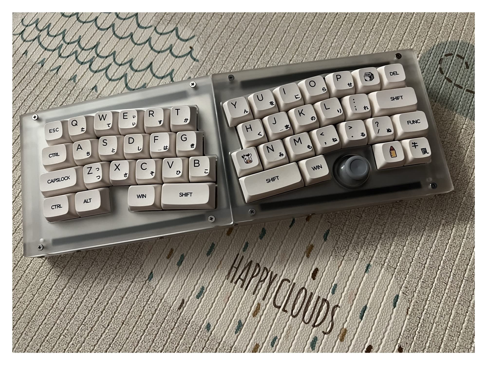 高価値セリー Libra Keyboard mini Case Keyboard 40%キーボード Alice PC/タブレット ...