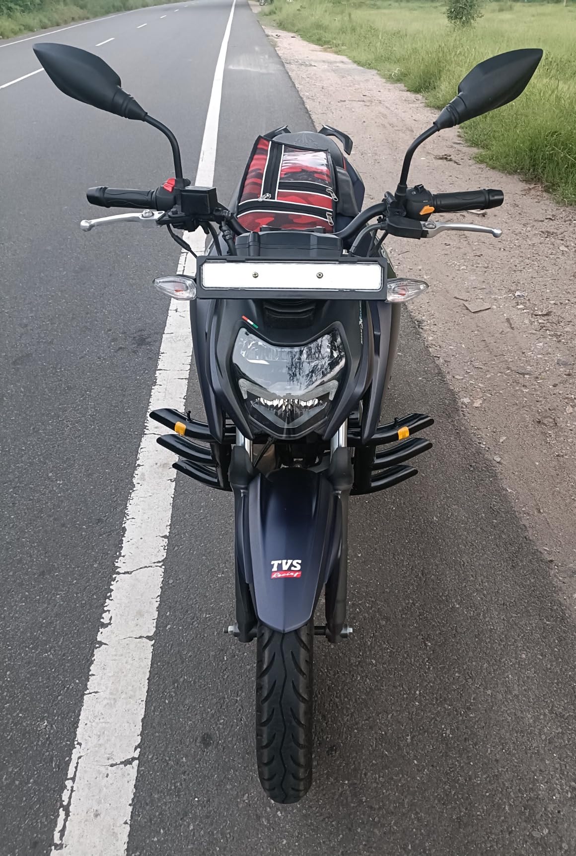 Dhe Best Bike Safety Proctector Leg Crush Guard Front Legguard/Leg ...