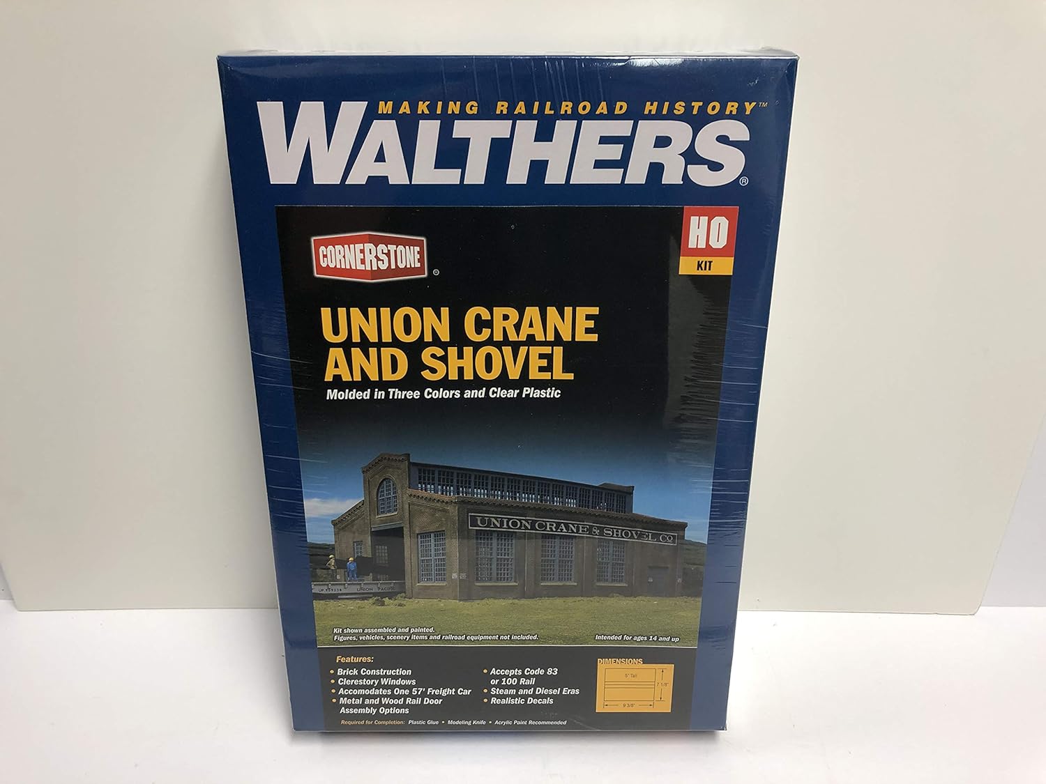 Amazon.com: Walthers Cornerstone HO Scale Building/Structure Kit Union ...
