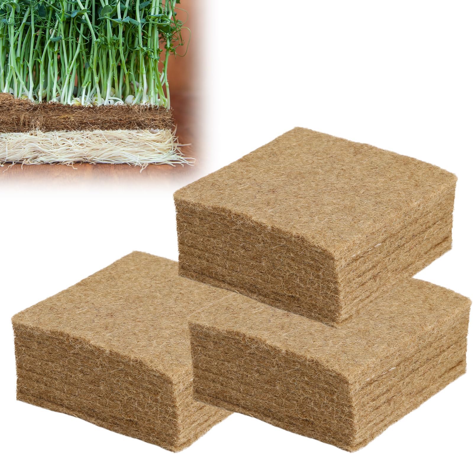 Amazon.com : Micro-Mats Hydroponic Grow Pads - for Organic Production ...