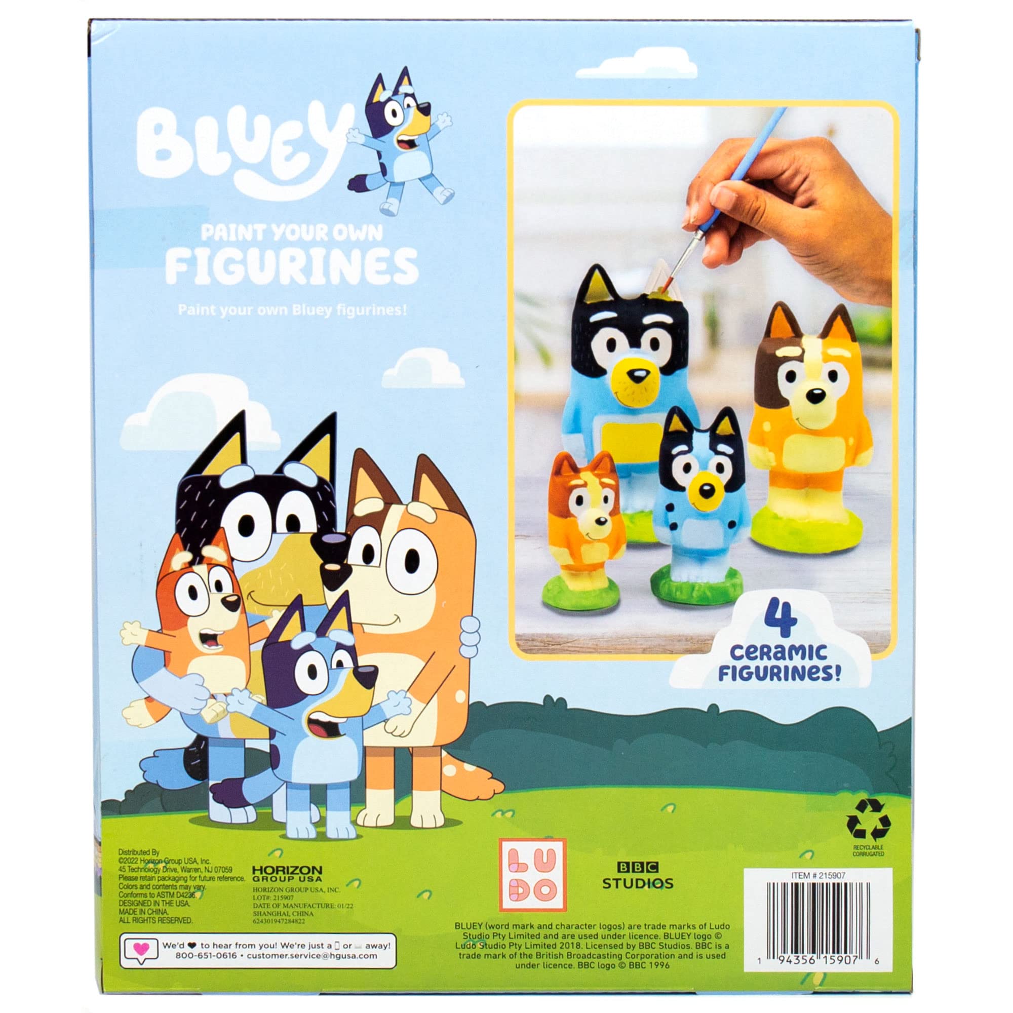 Bluey And Bingo Canvas And Paint Set at Amy Curley blog
