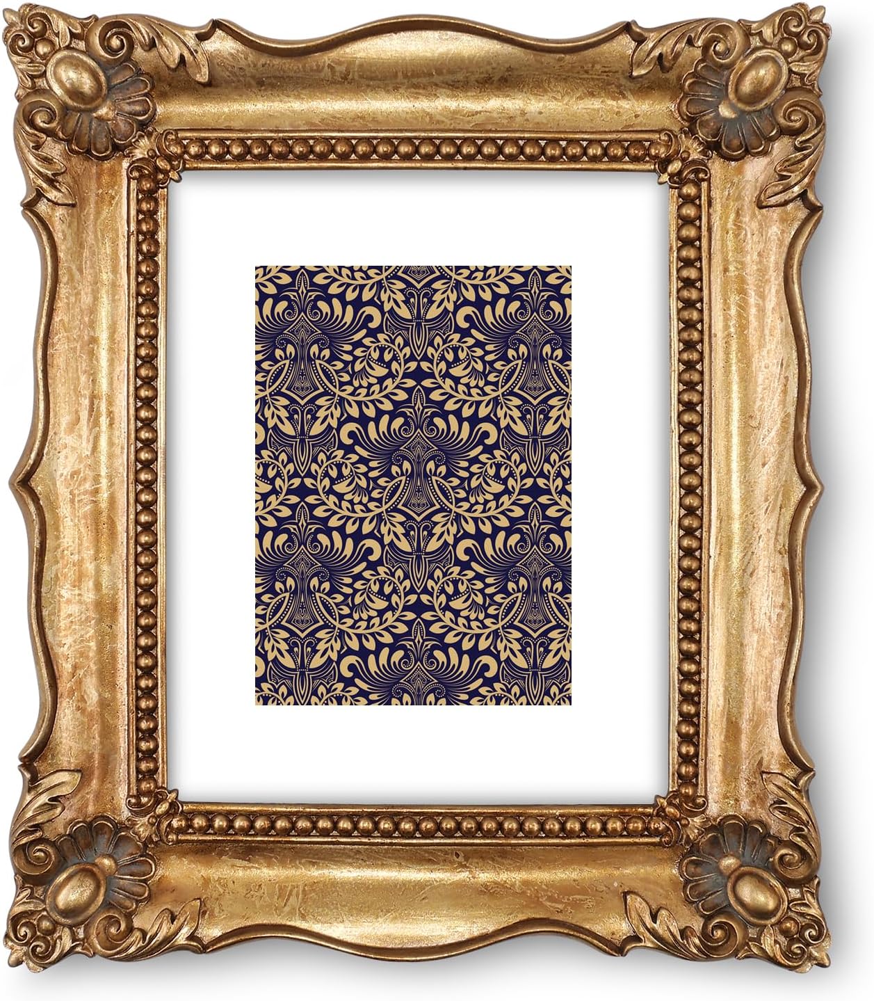 Shabby Chic Style Very Ornate Antique Gold Photo Frame for 10"x8 ...