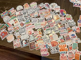 Amazon.com: STKJoviale 200 PCS Book Stickers for Kids, Reading Stickers ...