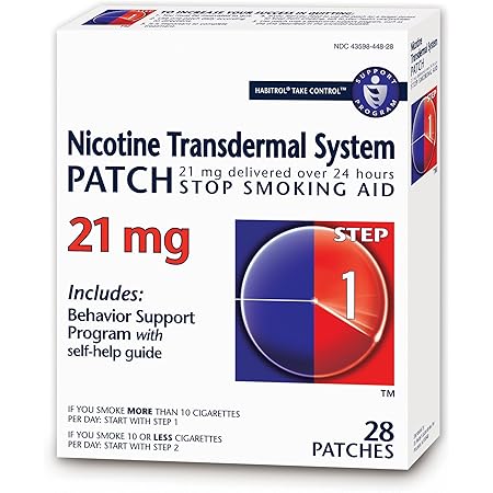 Amazon.com: Habitrol Nicotine Transdermal System Patch | Stop Smoking ...