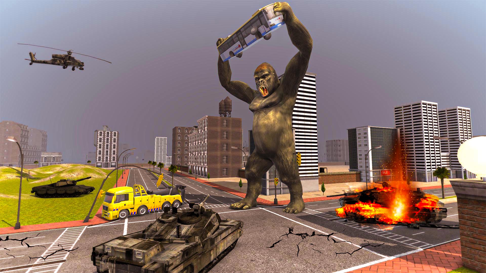 Monster City Smasher Rampage Attack Game - App on Amazon Appstore
