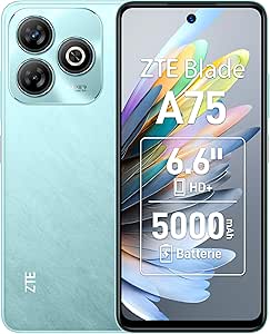 ZTE Blade A75 4GB + 128GB Green : Amazon.it: Elettronica