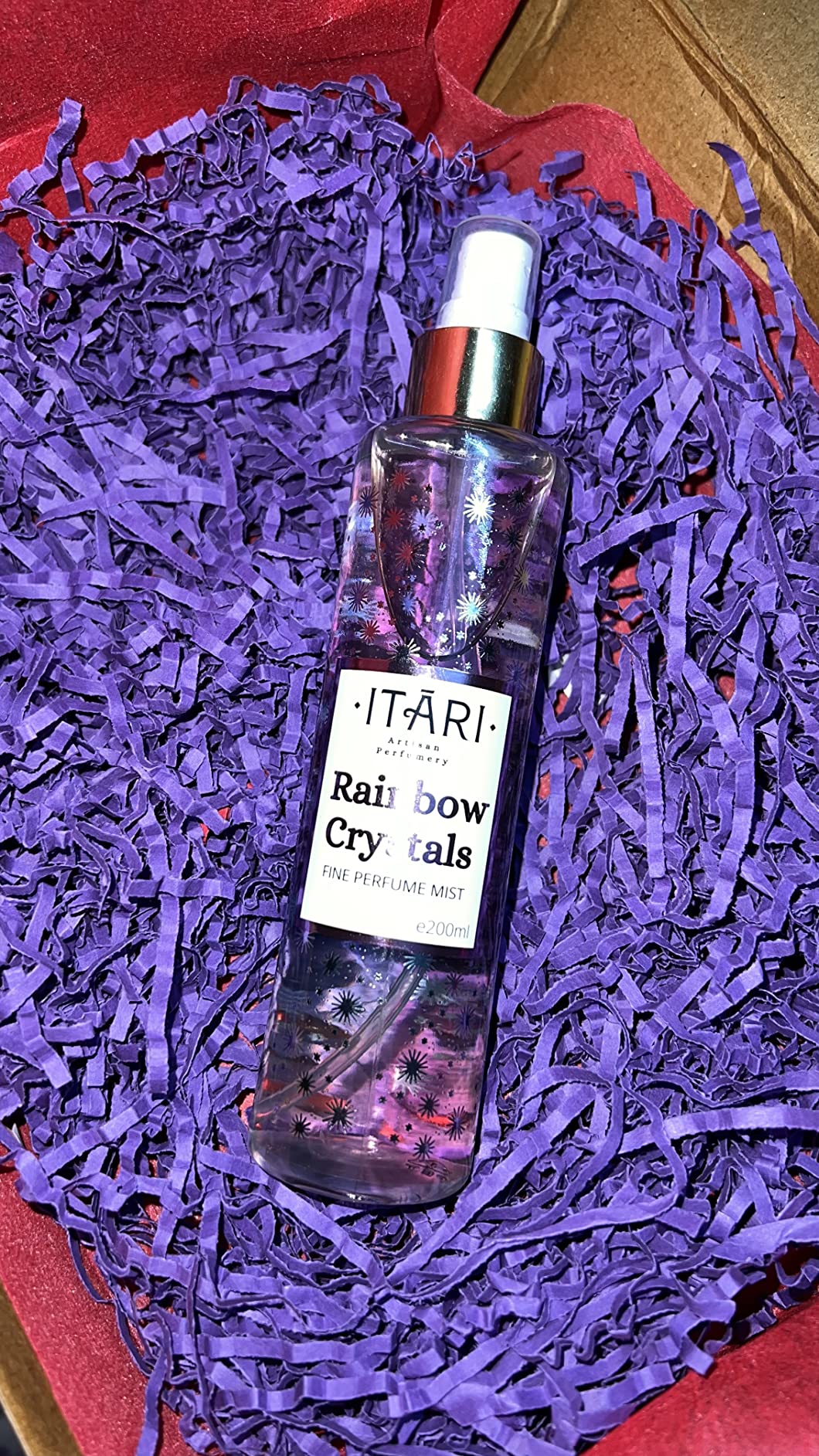 Buy ITARI Women's Rainbow Crystal Fresh & Floral Body Perfume Mist ...