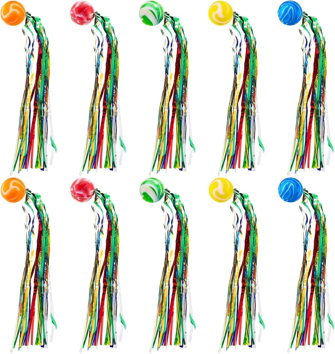 Amazon.com: Hungdao 10 Pcs Christmas Parade Throws Bulk Carnival Bouncy ...