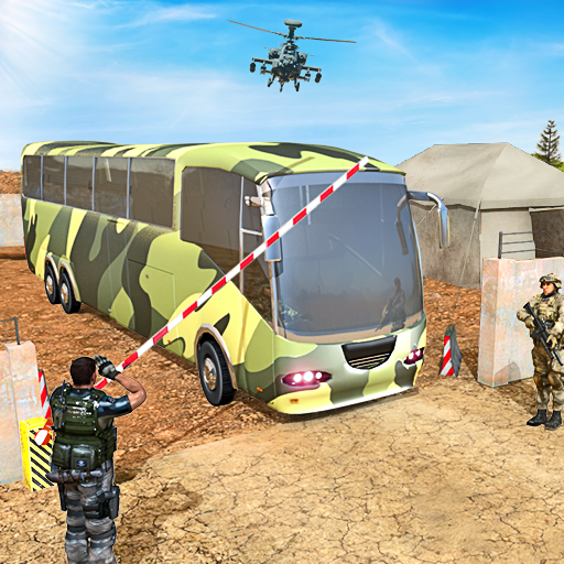 US Army Vehicle Coach Bus Driving Army Commander Tycoon Defense Game ...