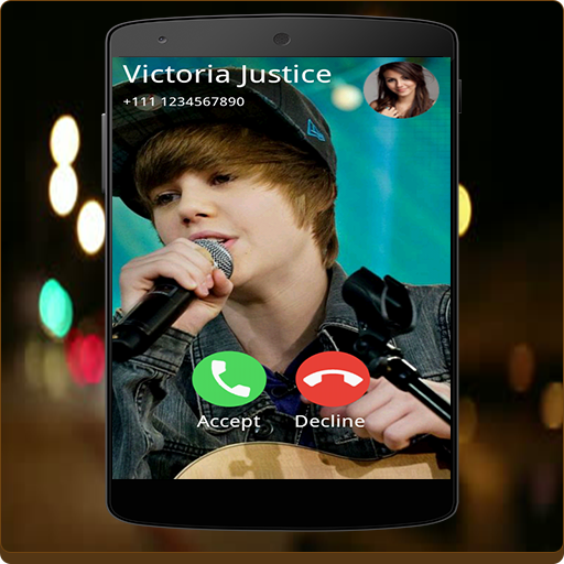 Justin Bieber Full Screen Photo Call Receiver - App on Amazon Appstore
