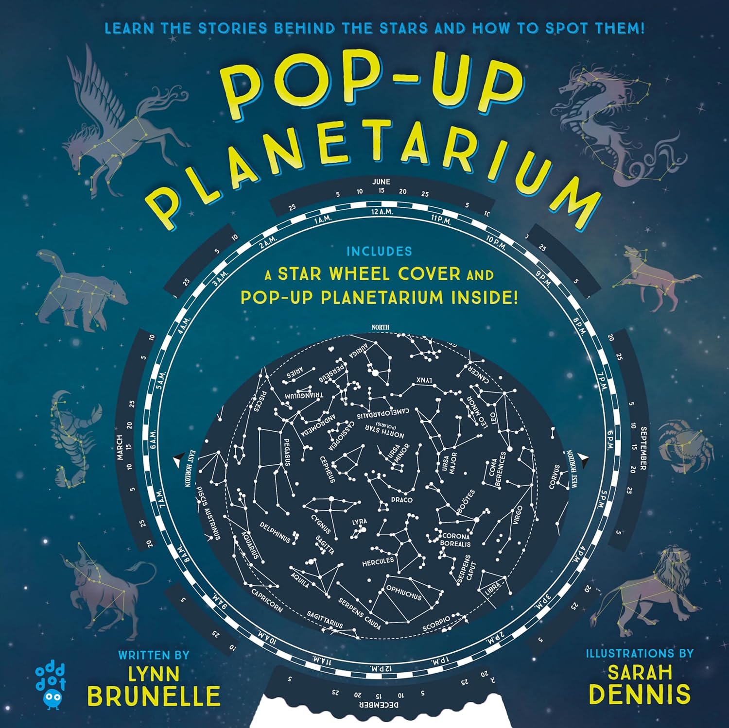 Pop-Up Planetarium: Brunelle, Lynn, Dennis, Sarah: 9781250906977 ...