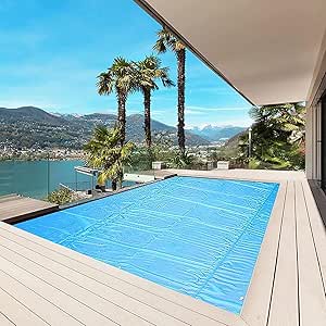Amazon.co.jp: プールマット プール カバー Pool Cover 幅1m 2m 3m 4m 5m 6m 7m 8m 9m 10m 大型 グラウンドプールソーラーブランケット加熱 ...