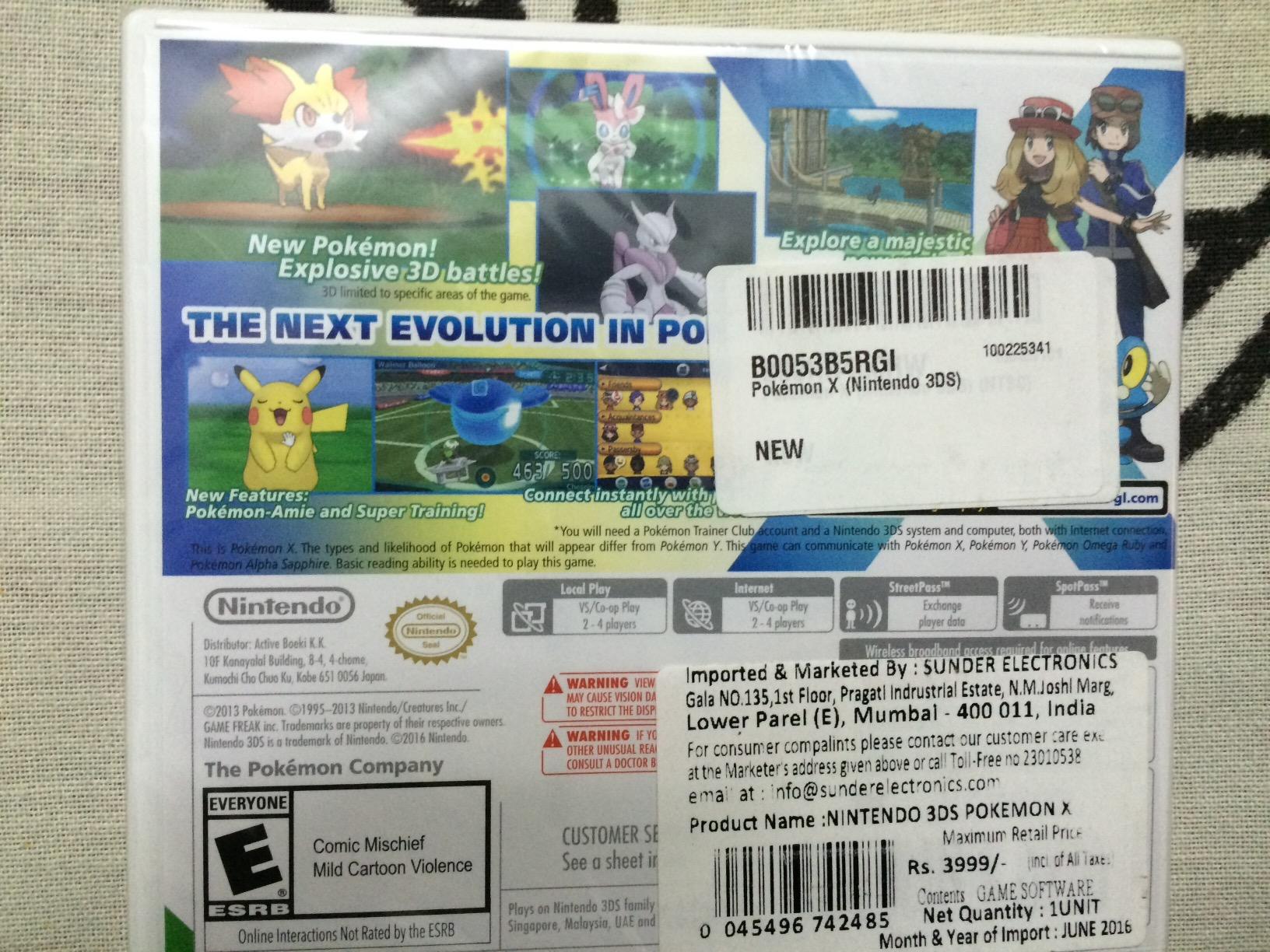 Pokemon X : Amazon.in: Video Games