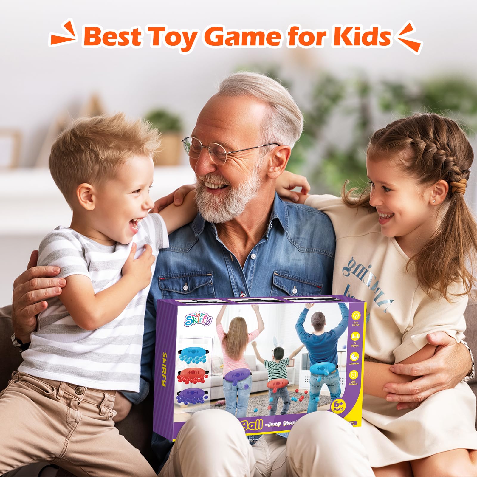 Snapklik.com : Skirfy 3 Pack Shaking Swing Balls Game Set For Kids ...