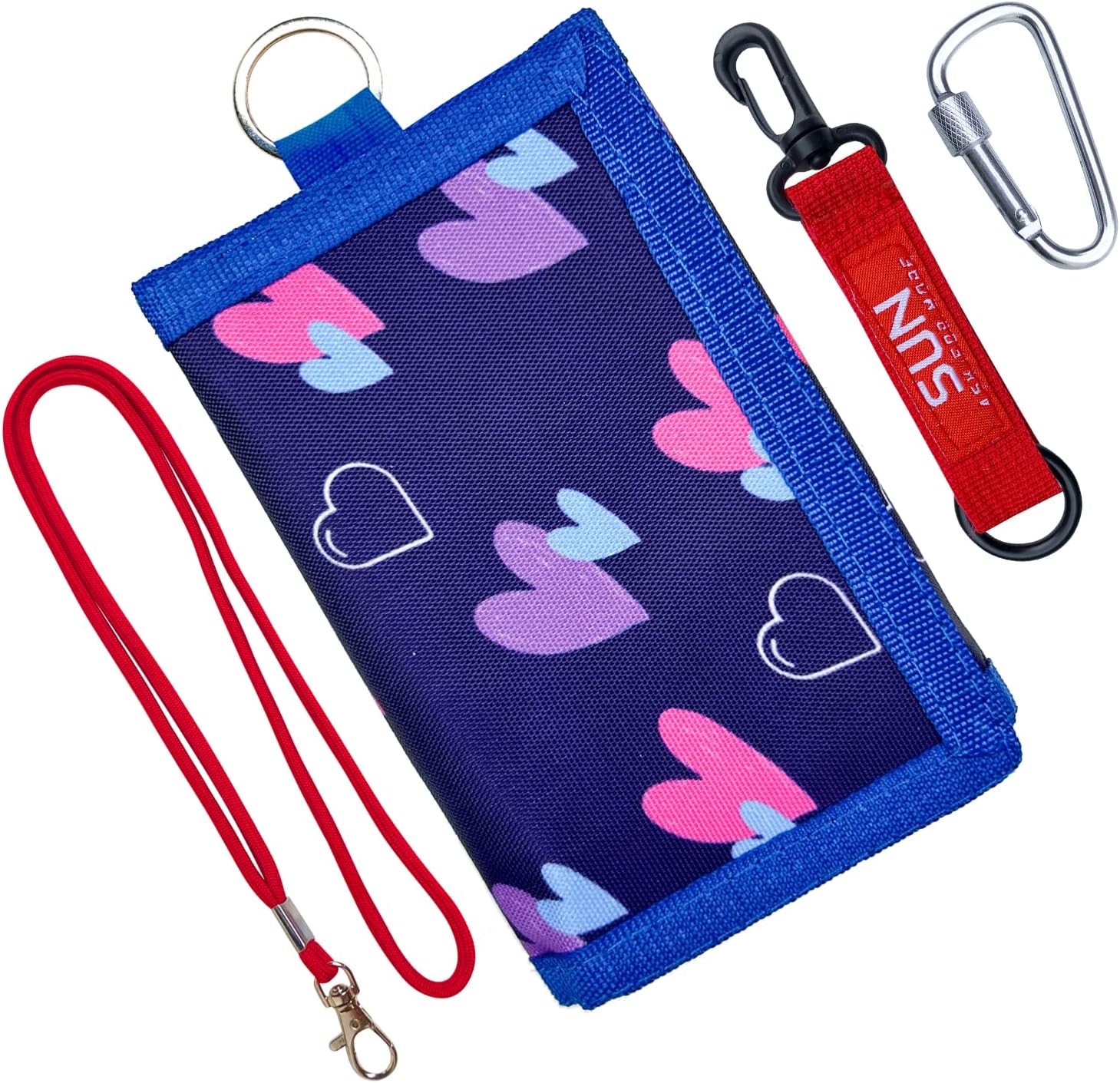 Amazon.com: DEEZOMO Kids Wallet for Boys Girls 4-18 - Kids Trifold ...