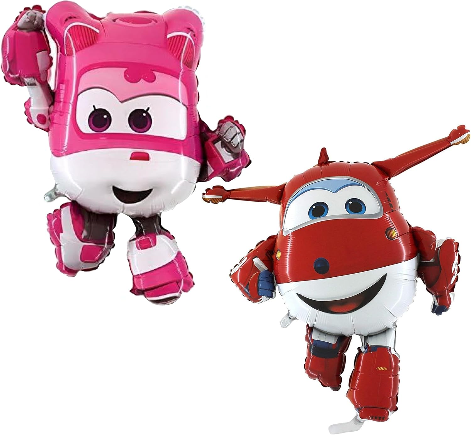 Amazon.com: Toyland® Pack of 2 Super Wings Shaped Foil Balloons - Dizzy ...