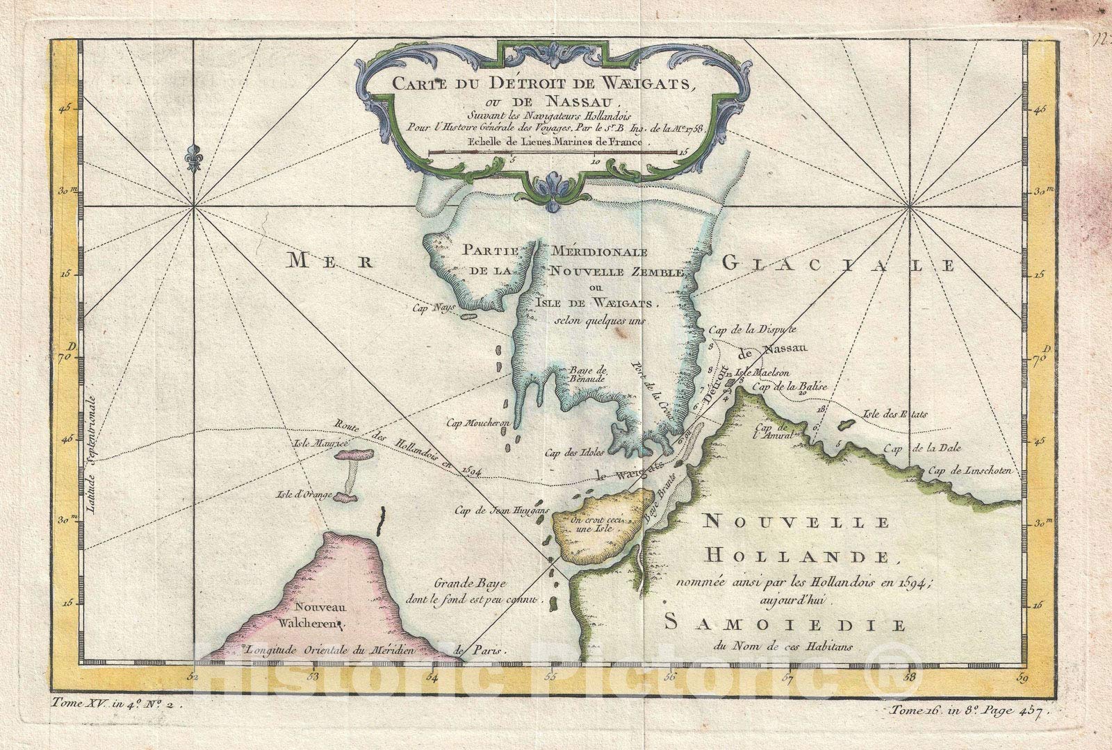Nova Zembla On A Map