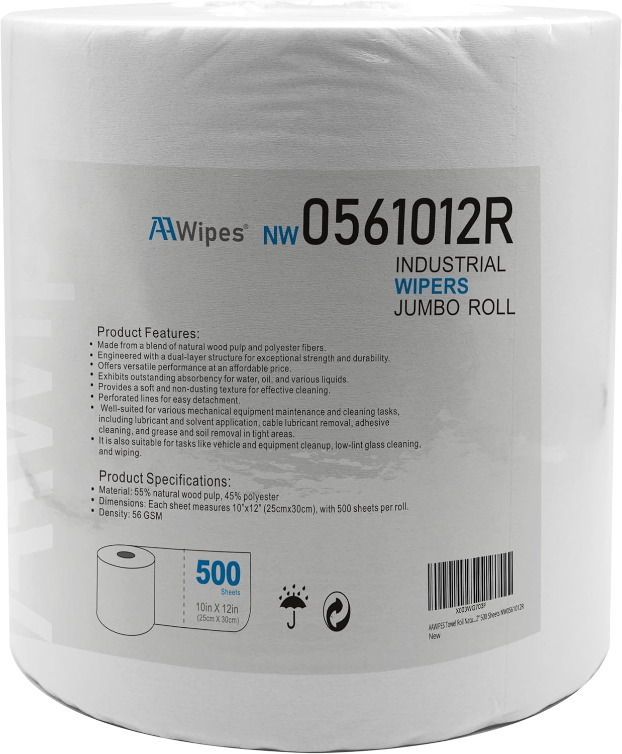 Amazon.com: AAwipes Industrial Wipes Multi-purpose Cleanroom Wipes ...