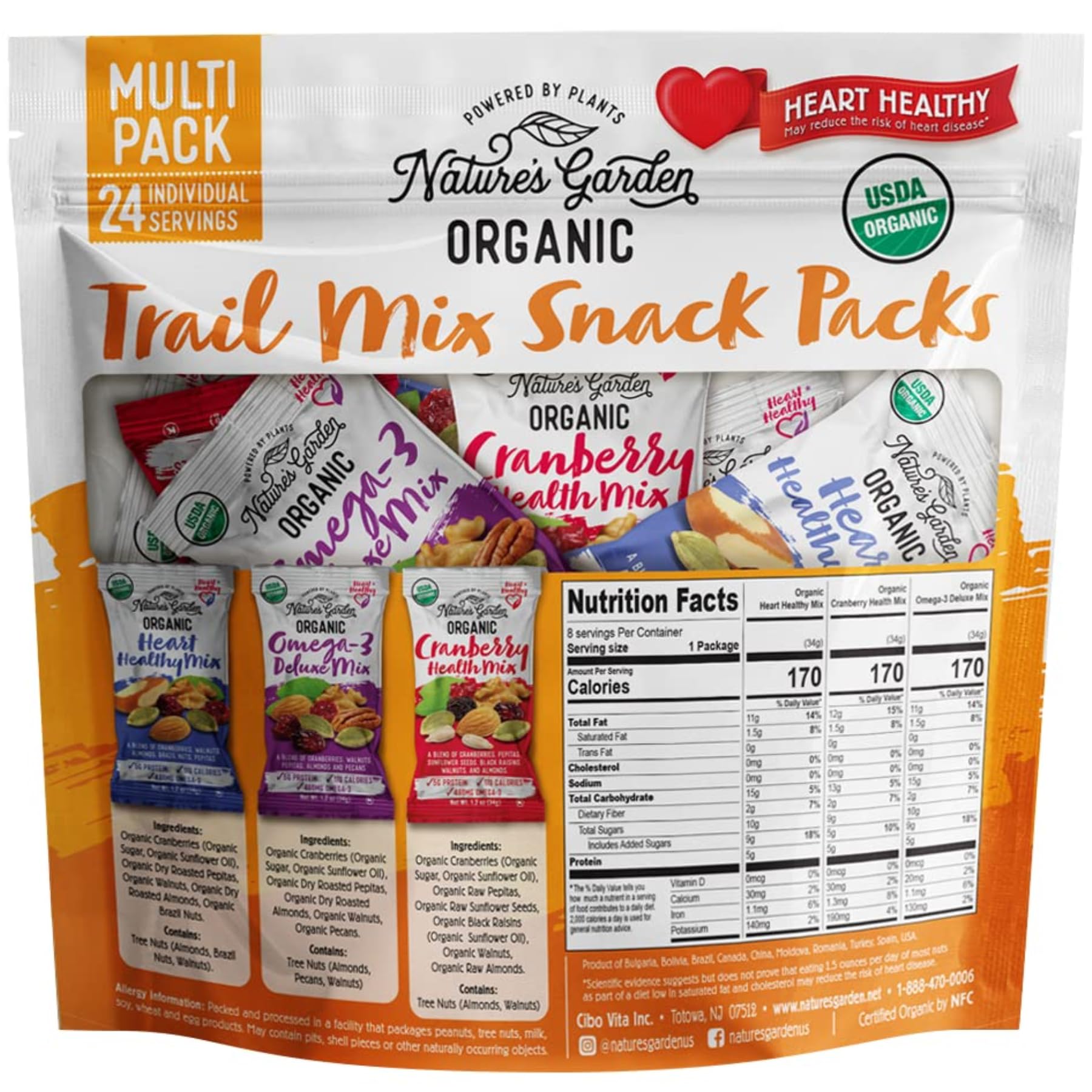 Snapklik.com : Trail Mix Individual Packs Variety Pack Gluten Free ...