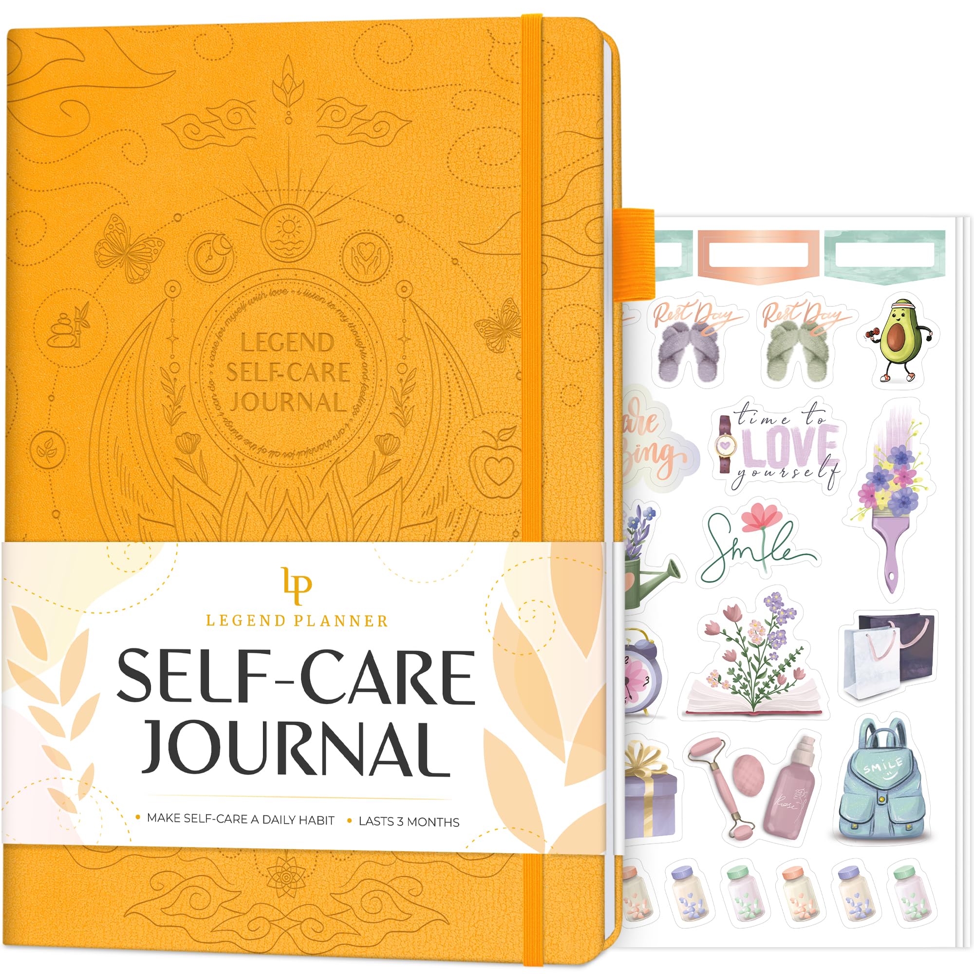 Legend Self-Care Journal – Guided Daily Reflection Journal to Support ...