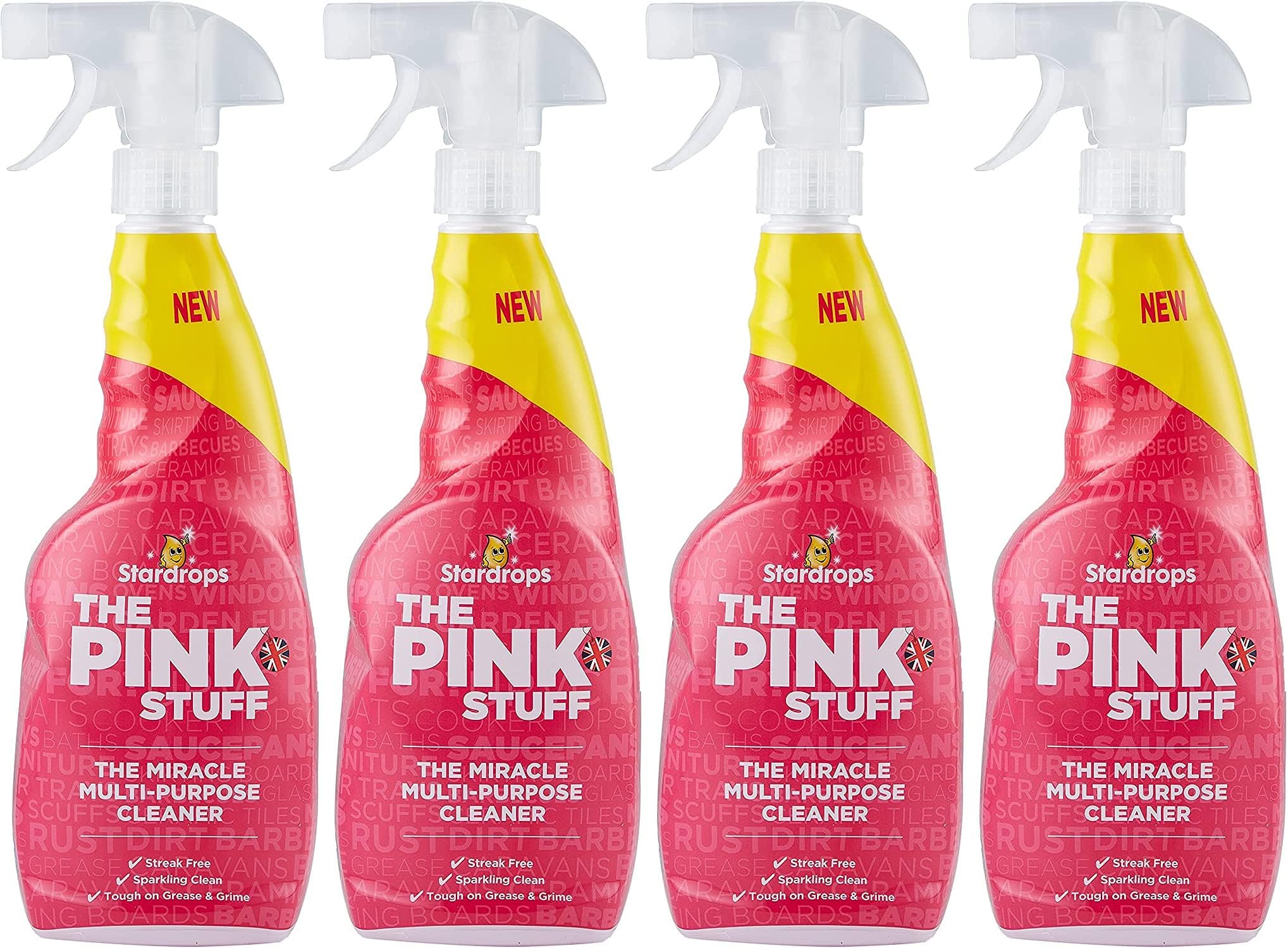 Amazon.com: Stardrops The Pink Stuff Miracle Multi-Purpose Cleaner ...