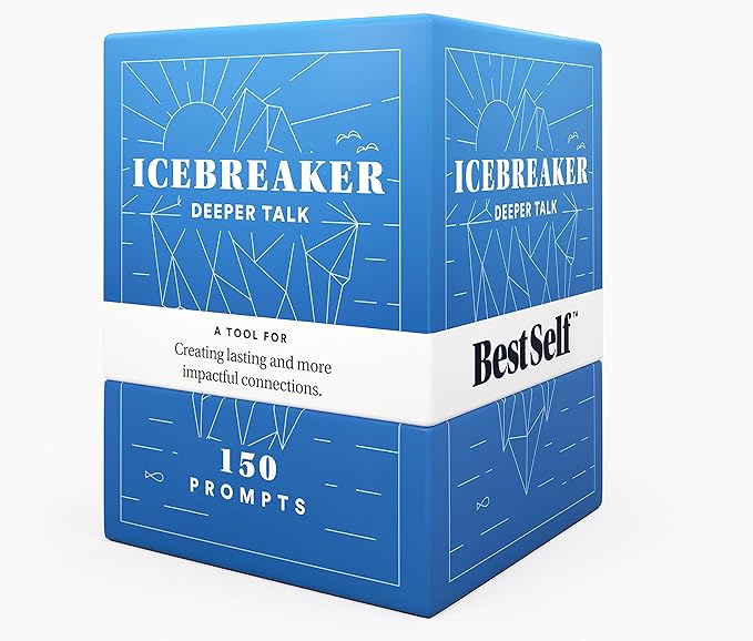 Amazon.com: BestSelf Icebreaker Deeper Talk Deck - Conversation Starter ...