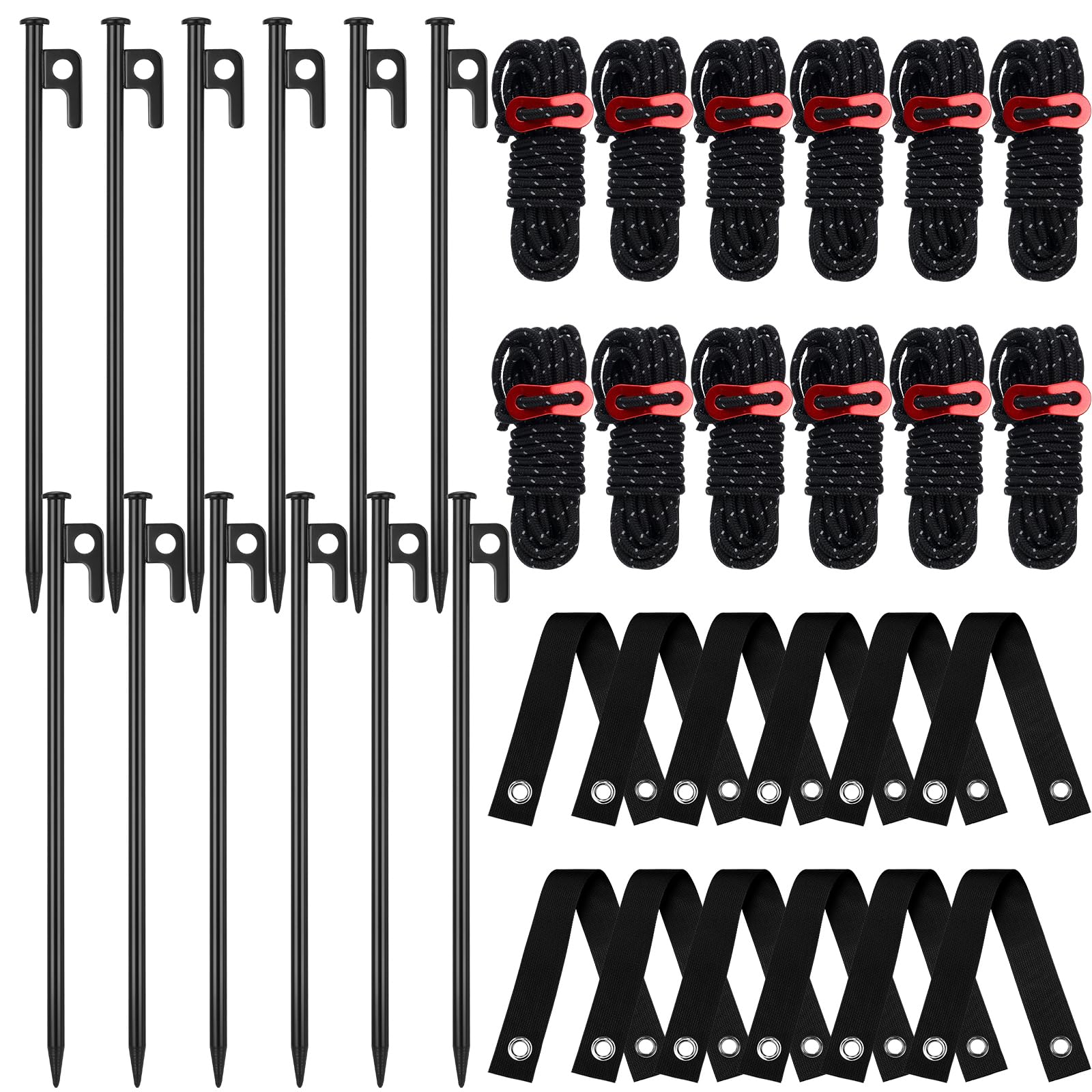 Snapklik.com : Suzile 48 Pcs Tree Stake Kit, Heavy Duty Tree Staking ...
