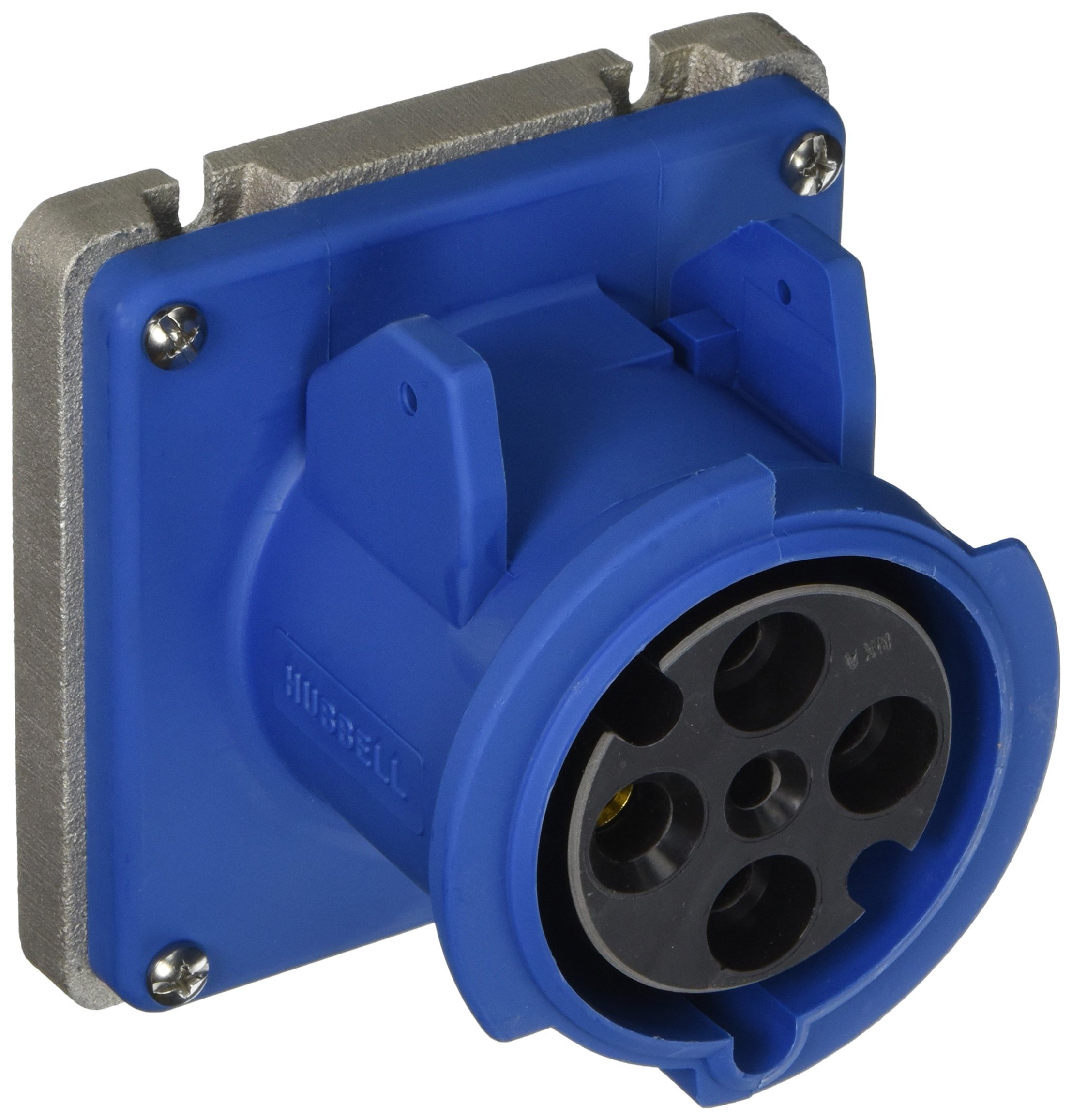 Hubbell HBL430C6W Pin And Sleeve,Iec,Connector 3P4W,30/32A 380-415V,4X