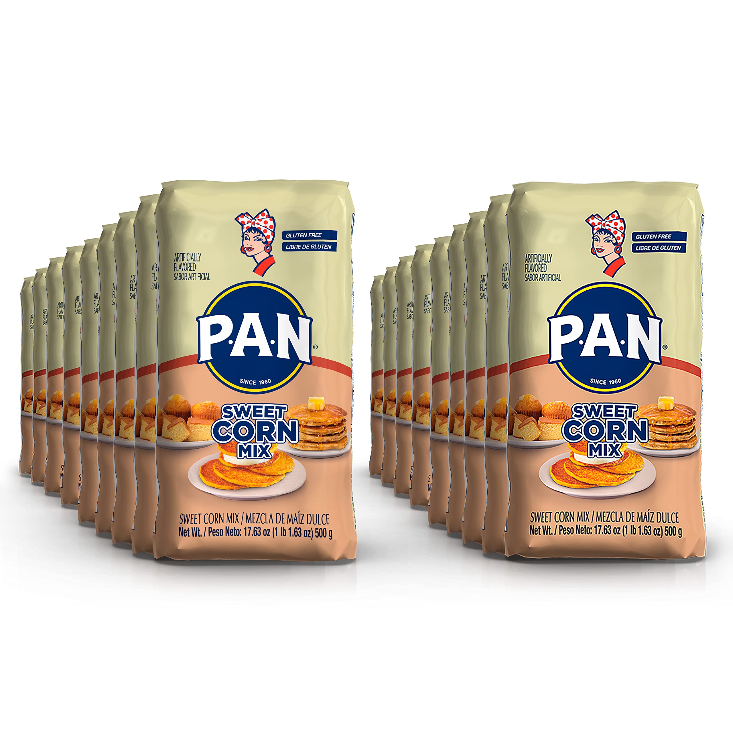 Amazon.com : P.A.N. Sweet Corn Mix – Gluten Free Mixture for Cachapas ...