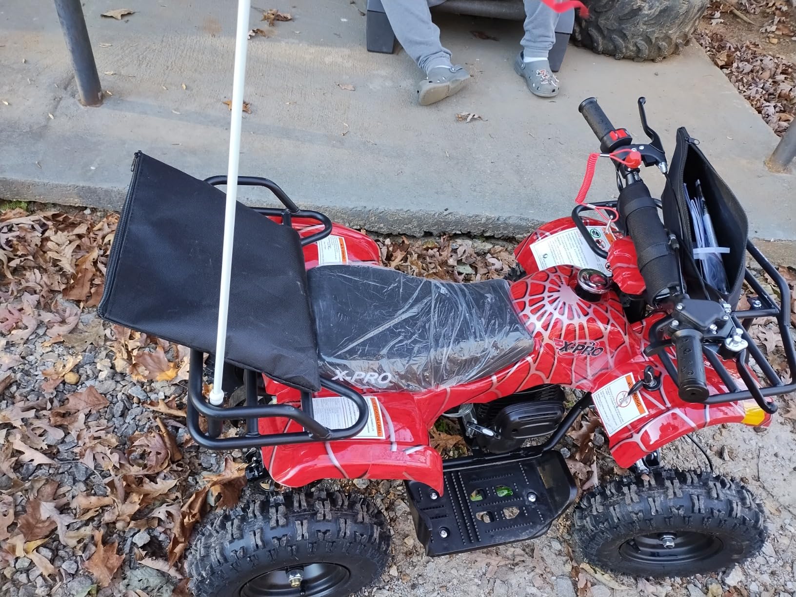 $22/mo - Finance X-PRO ATV 4 Wheelers 40cc ATV Quads Quad (Spider Blue ...