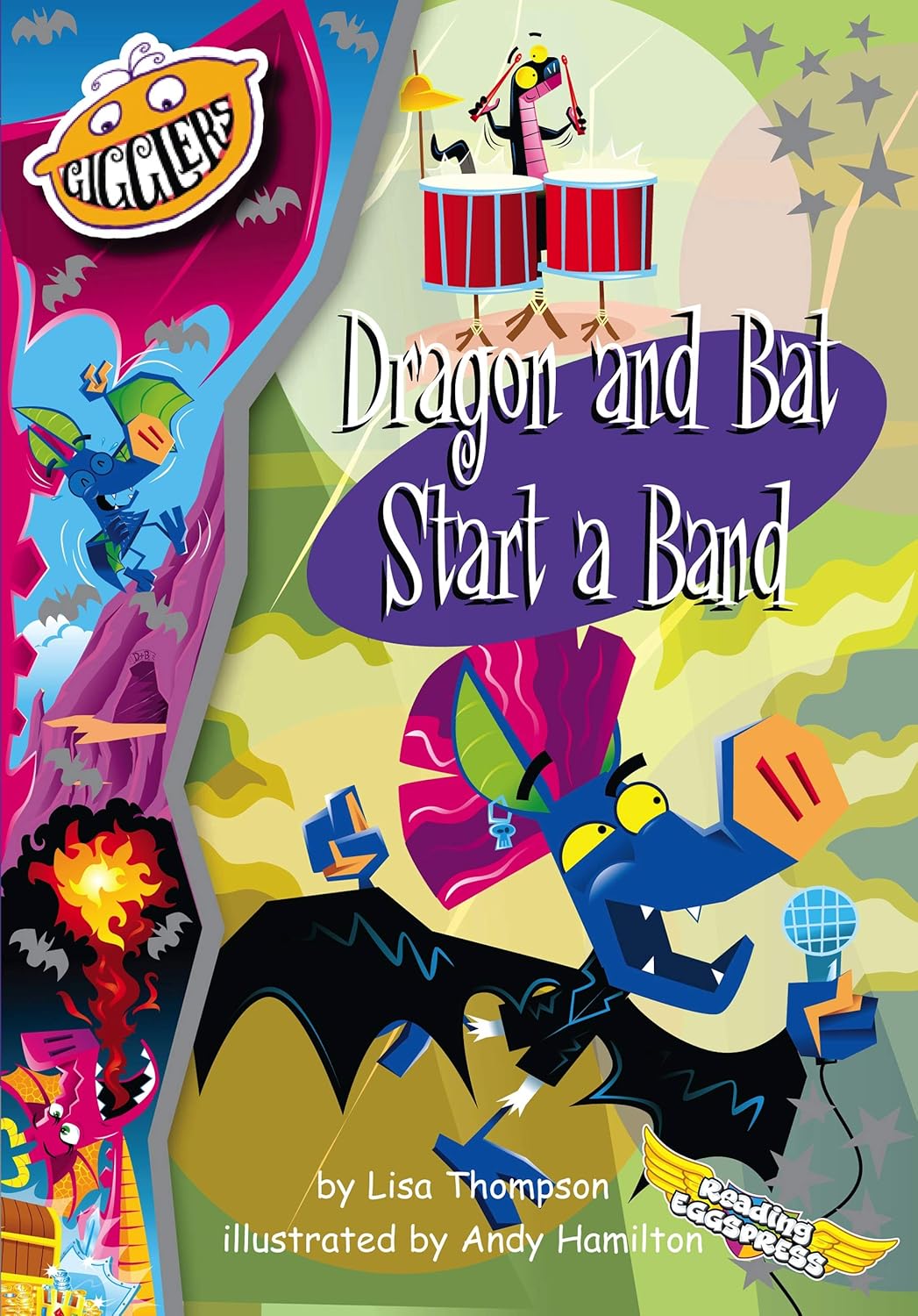 Amazon.com: Dragon and Bat Start a Band (US version) eBook : Thompson ...