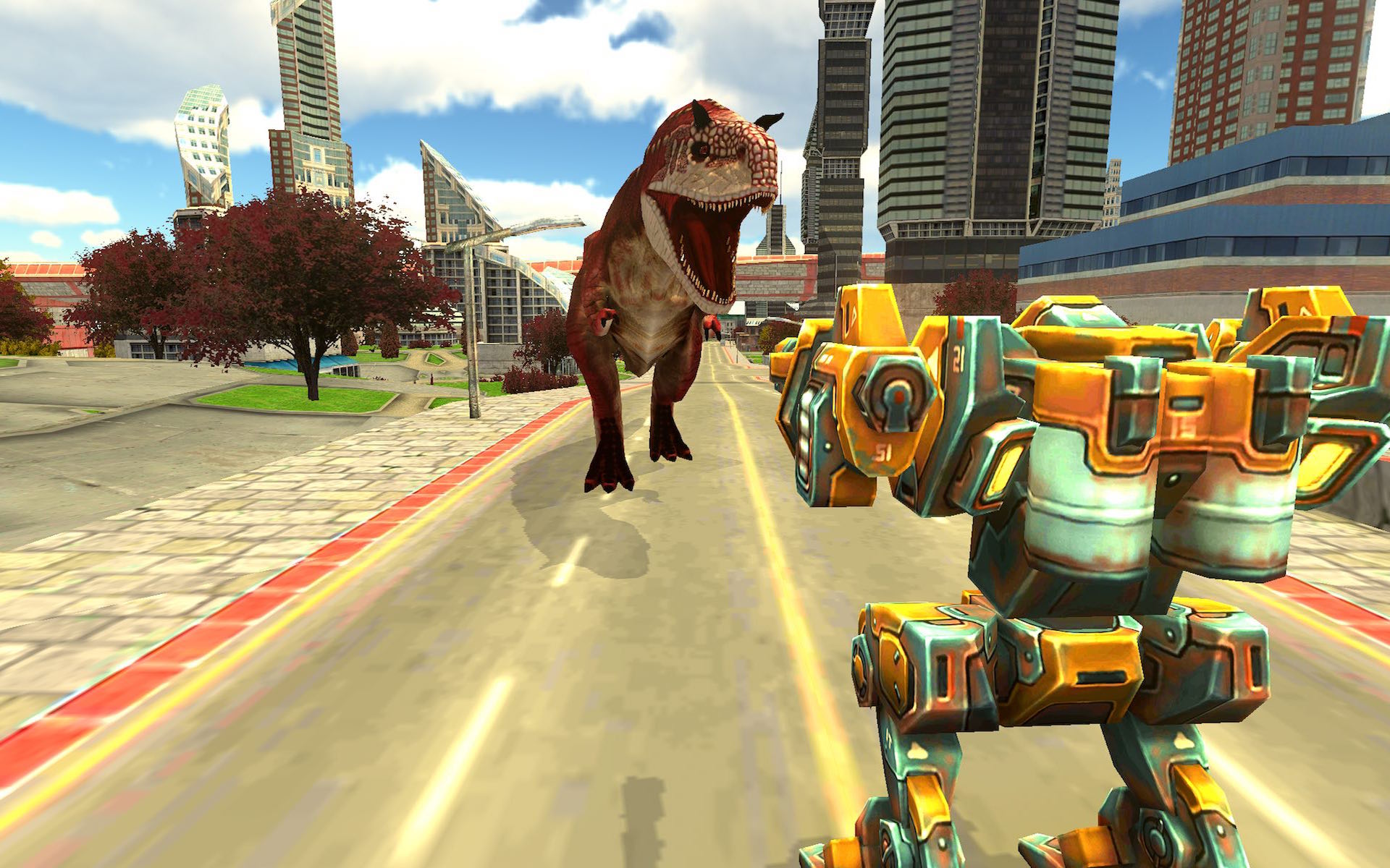 Robot Vs Dinosaur - App on the Amazon Appstore