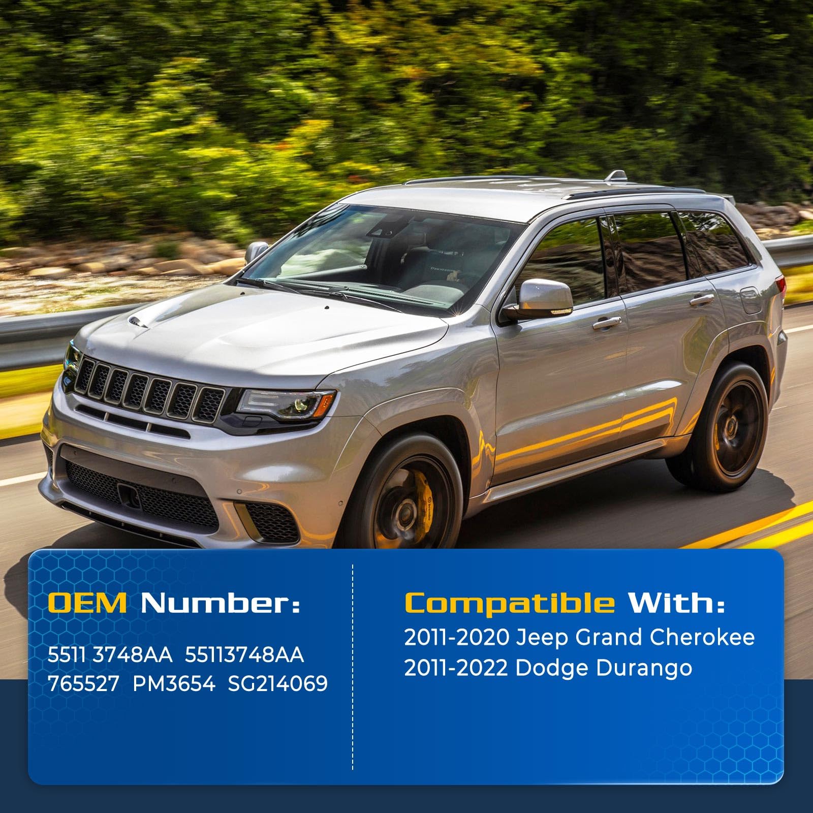 Snapklik.com : ARANA 55113748AA Hood Strut OEM Shock Lift Support For ...