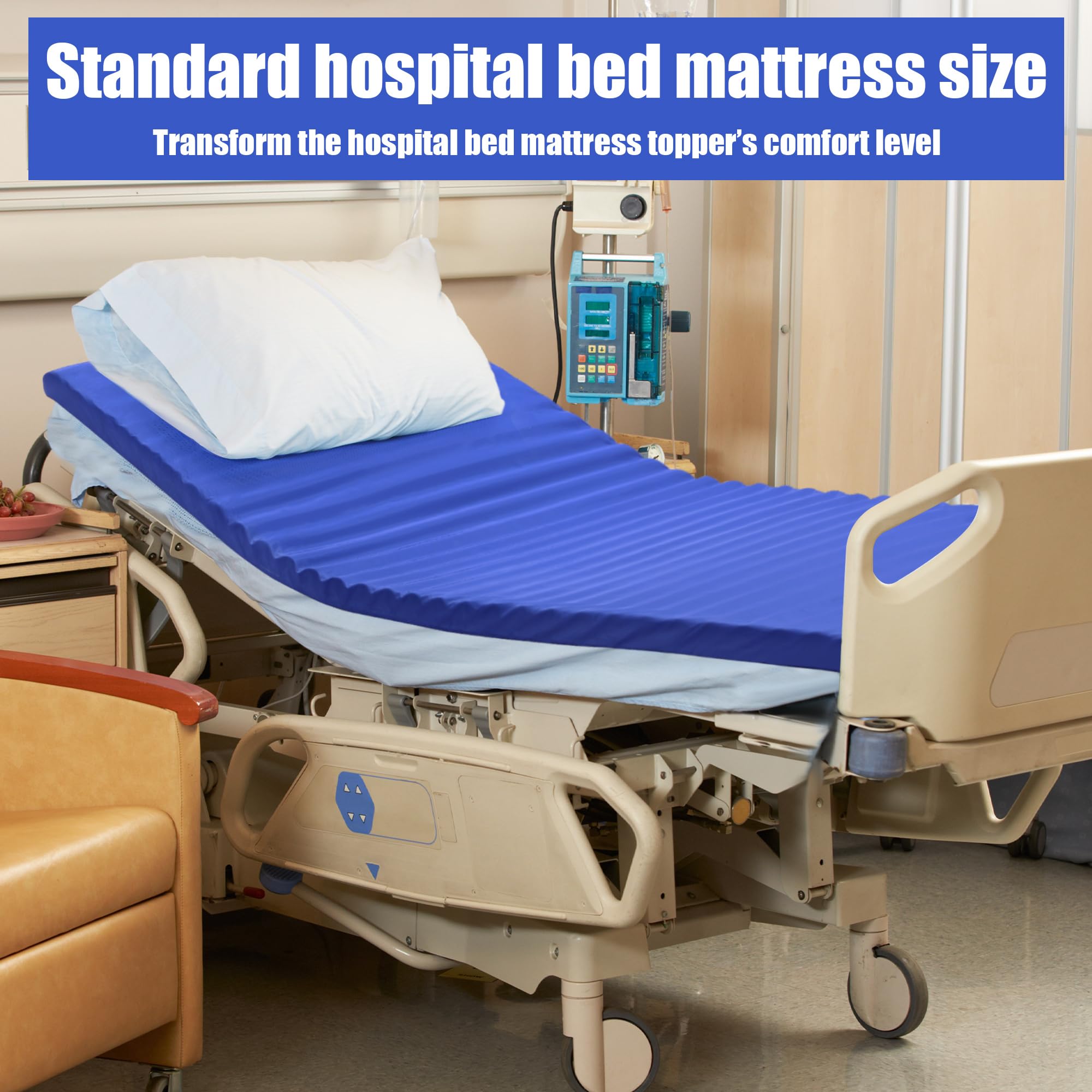 Hospital Bed Mattress Topper Vaunn Medical Alternating Pressure Pump