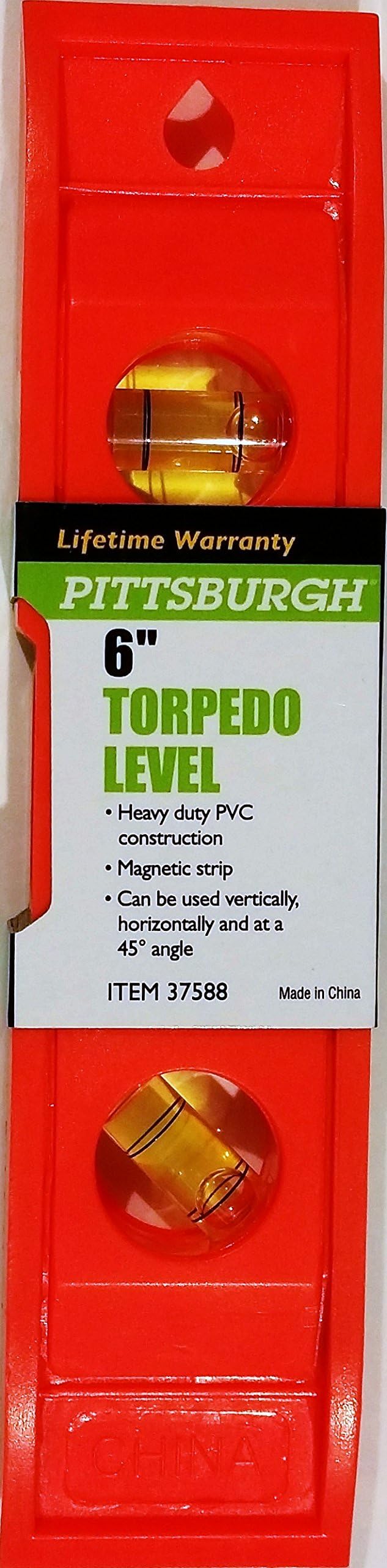 6" Torpedo Level with Magnetic Strip - Amazon.com