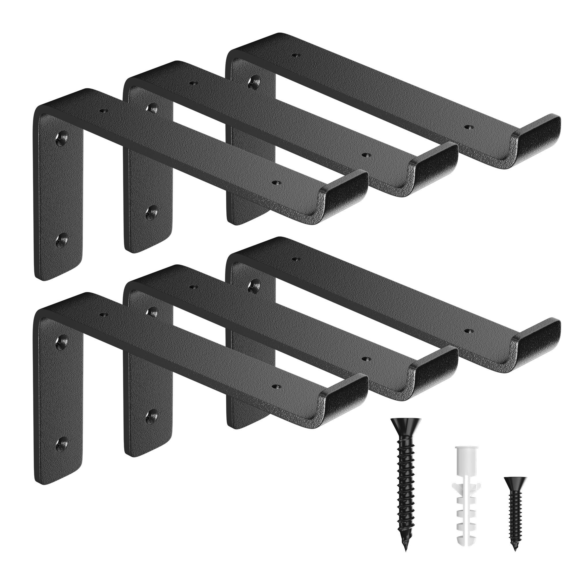 Amazon.com: skysen Heavy Duty 7.25" Floating Shelf Brackets Support ...