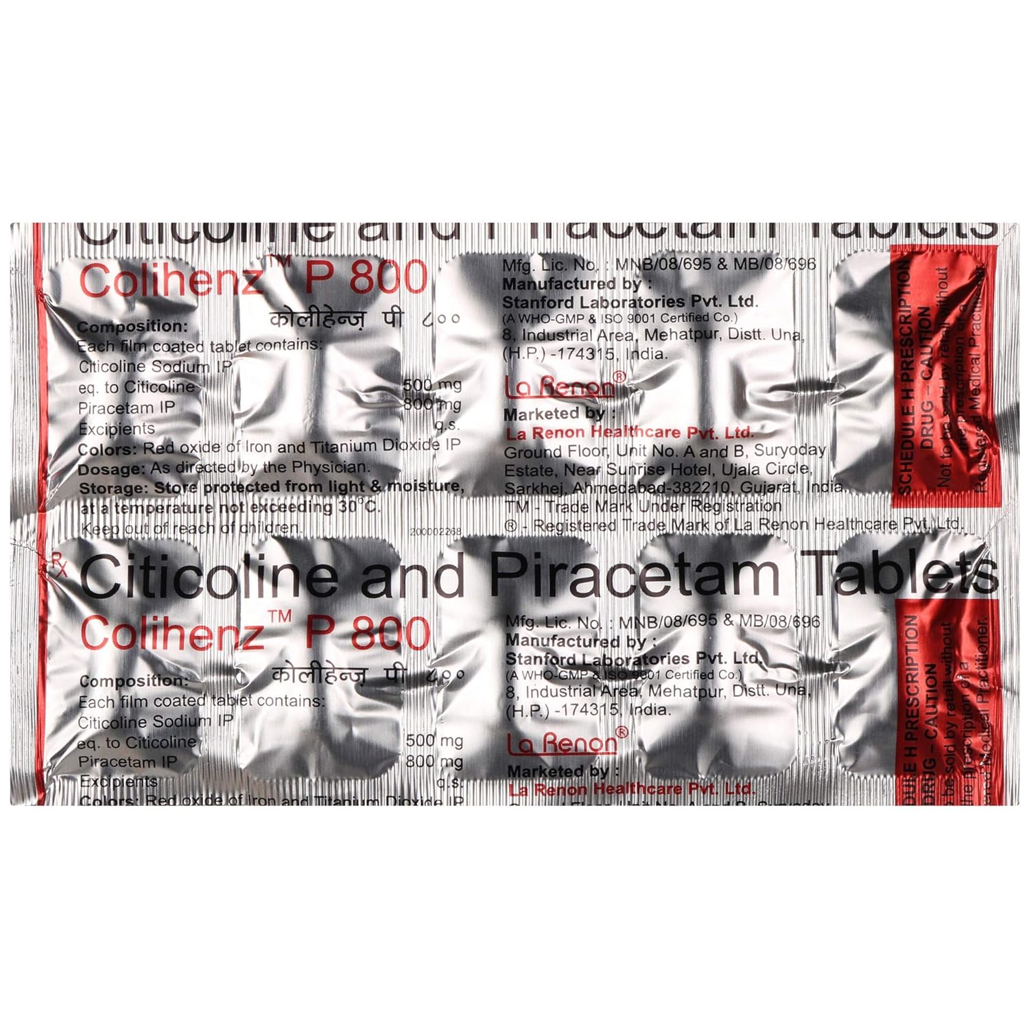 Colihenz P 800 - Strip of 10 Tablets : Amazon.in: Health & Personal Care