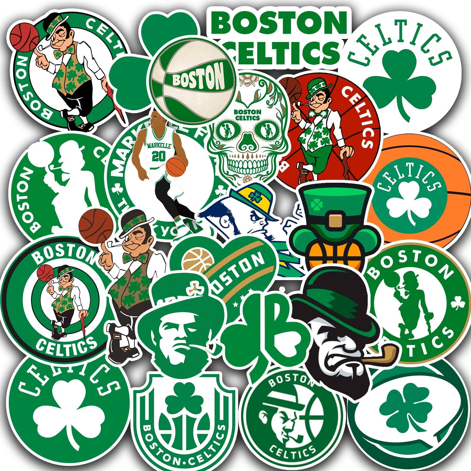 Amazon.com: 40 PCS Dallas Vinyl Mavericks Basketball Stickers for Water ...