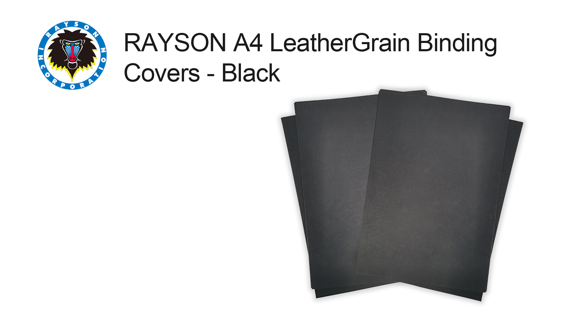 Black Spine Thermal Covers TBC4-25-BK Thermal Binding Covers, 3/16 Inch ...