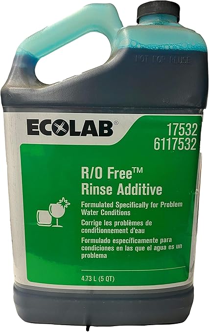 Amazon.com: ECOLAB 17532 R/O Free Rinse Additive(Formulated for Problem ...