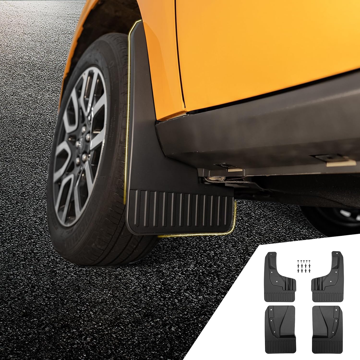 Amazon.com: Maxzina Mud Flaps Compatible with 2022 2023 2024 Ford ...