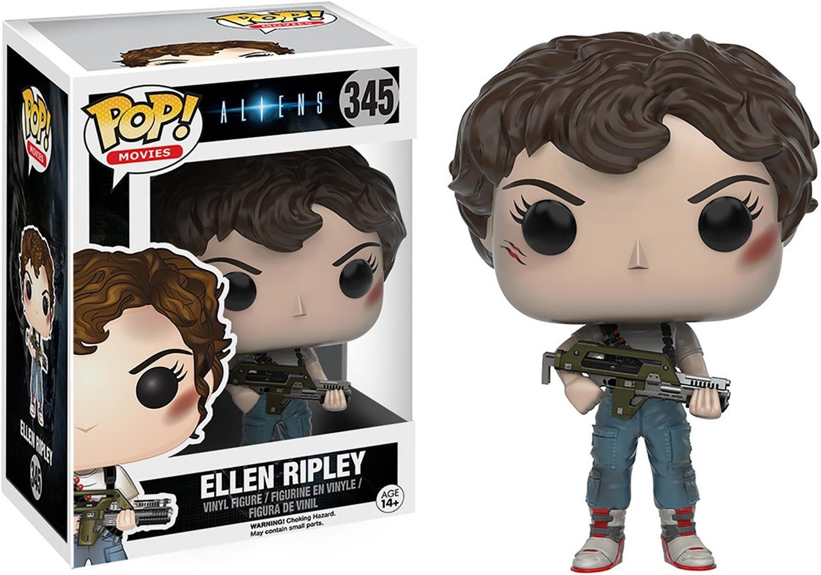 Amazon.com: Funko Pop Movies: Alien - Ripley Holding Jonesy Alien 40th ...