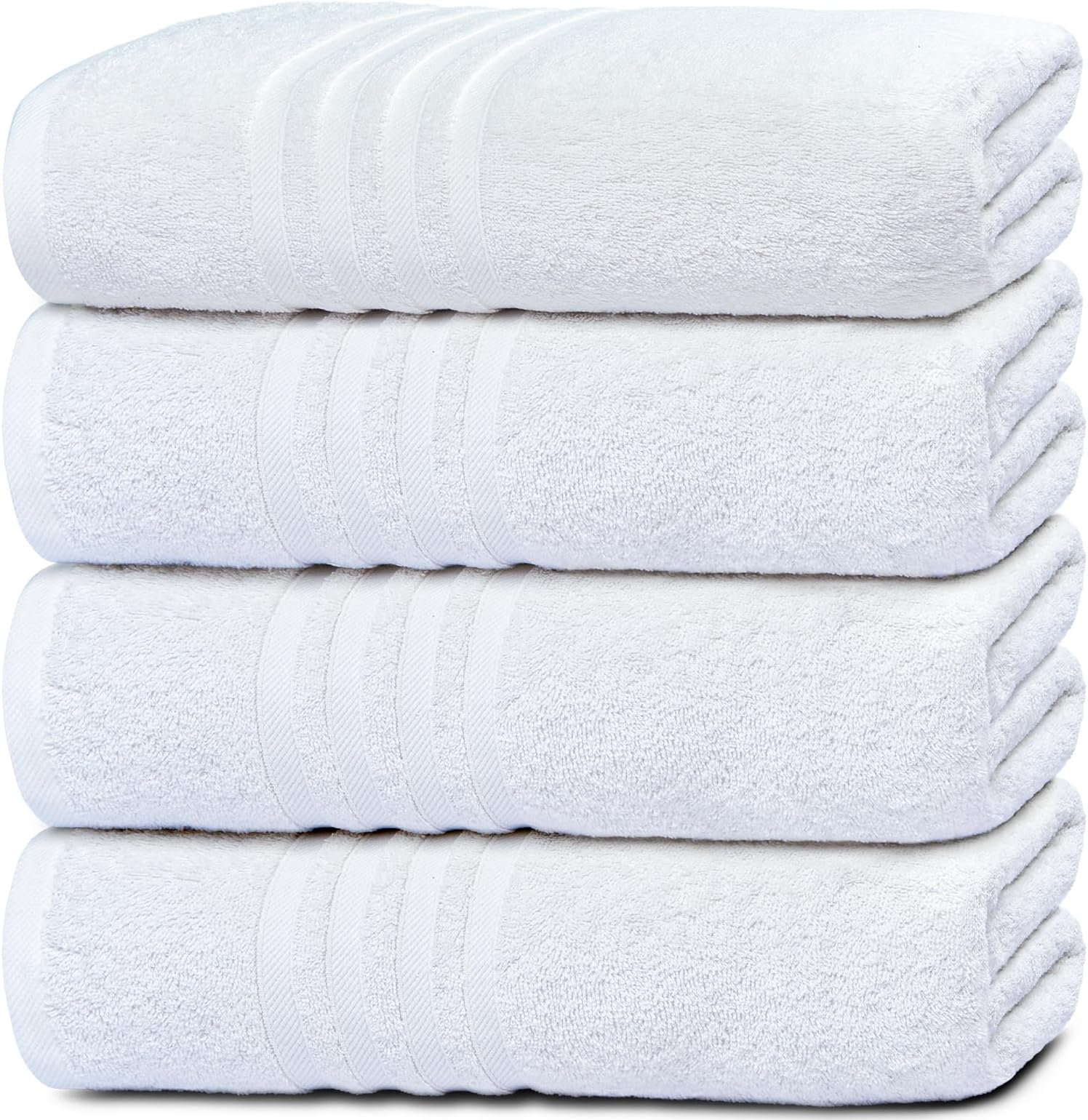 Utopia Towels - 6 Pack Bath Towel Set, 100% Ring Spun Cotton (60 x 120 ...