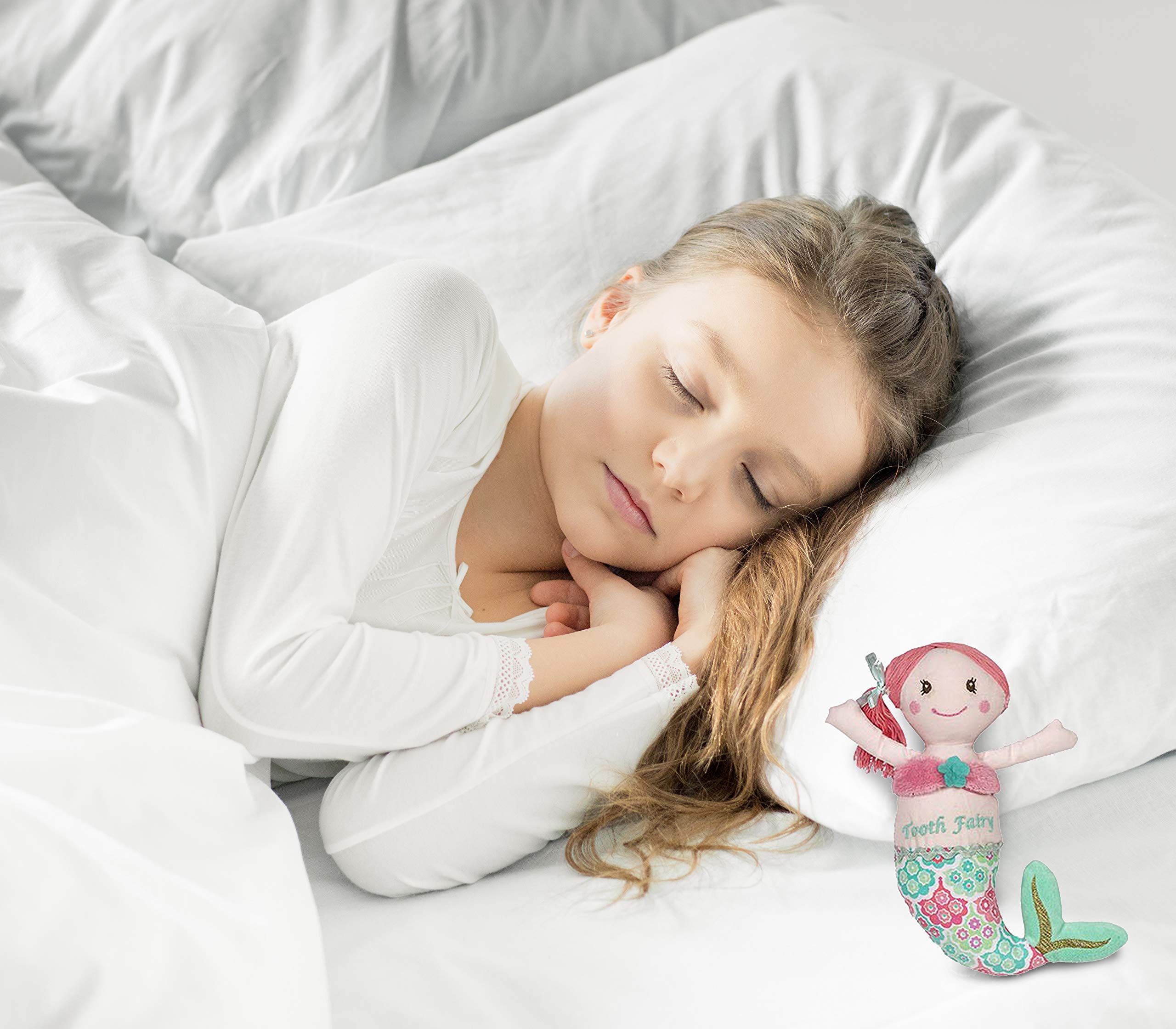Tooth Fairy Kit - Plush Mermaid Tooth Fairy Figure with Pocket by ...