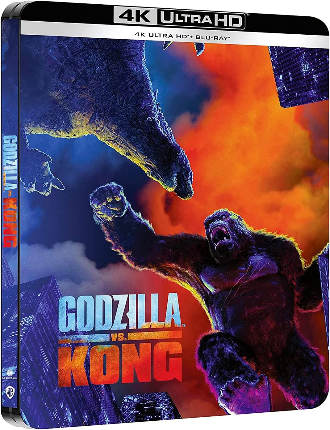 Godzilla Vs Kong - Steelbook 4k UHD + Blu-ray [Blu-ray]: Amazon.ca ...